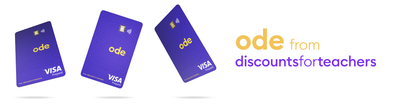 Ode Card - Teachers Cashback Card | Discounts For Teachers