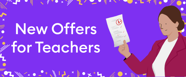 New Deals for Teachers | Teachers Discounts | Discounts for Teachers